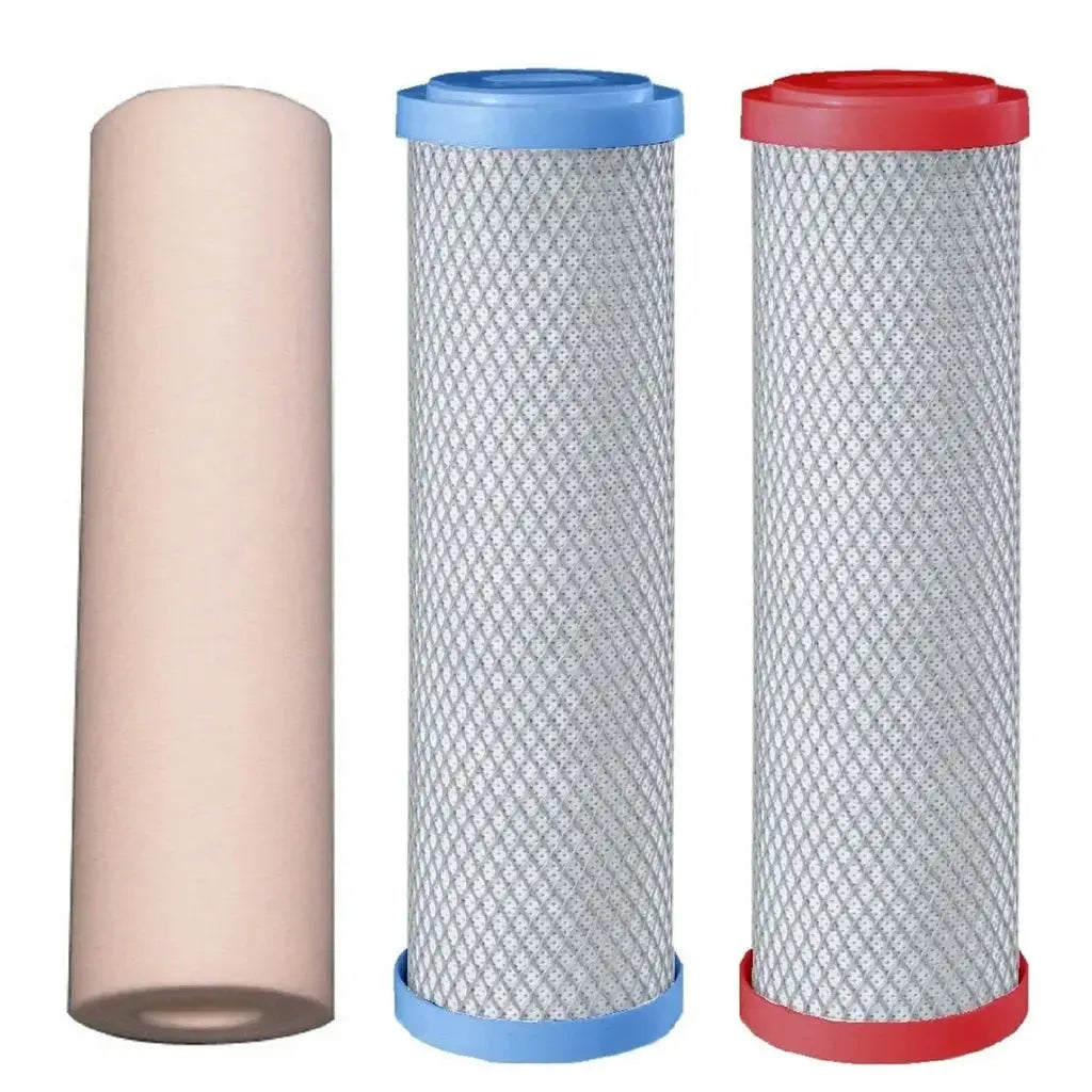 Triple 20"x4.5" Replacement Whole House Mains Water Filters – Sentry ...